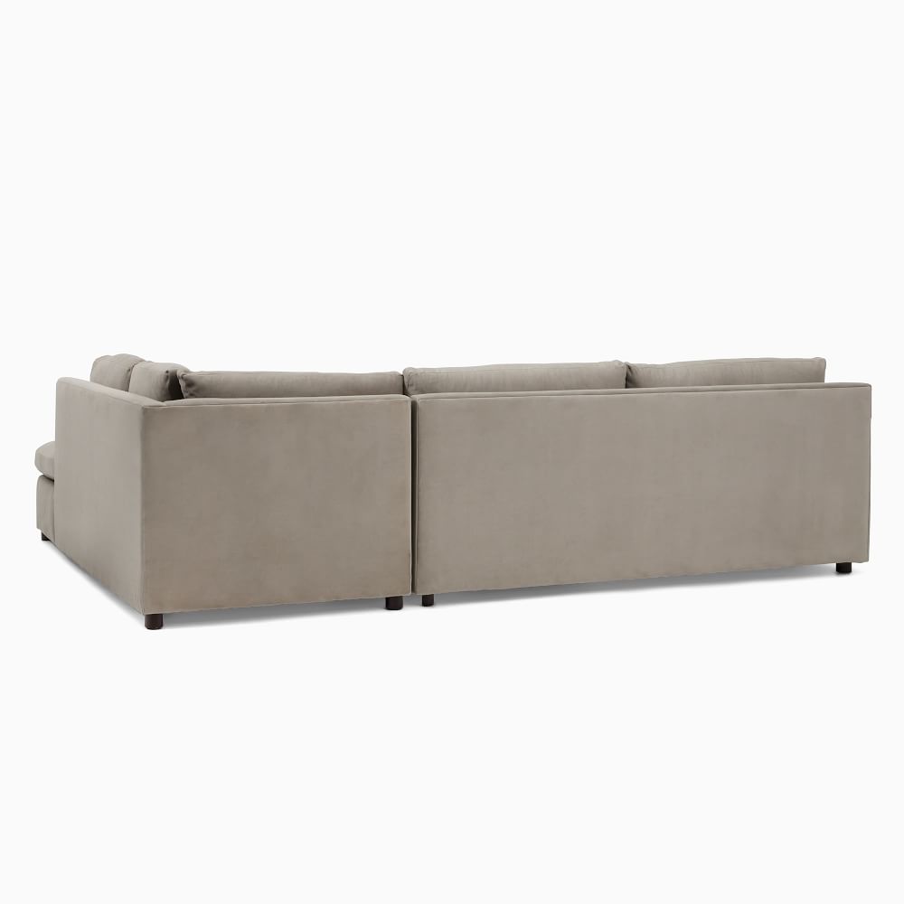 Marin Bumper Chaise Modular Sofa 290 cm West Elm Australia